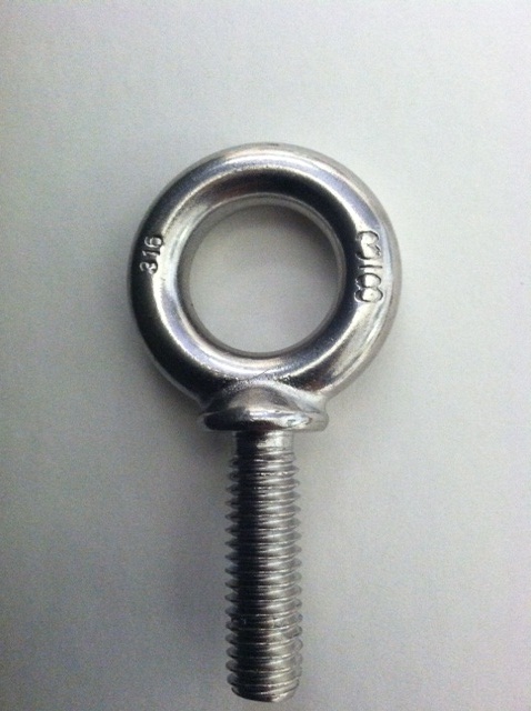 Item # 037115, Machine Shouldered Eye Bolts Stainless Steel On Samco ...