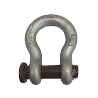 Round Pin Anchor Shackle On Samco Sales, Inc.